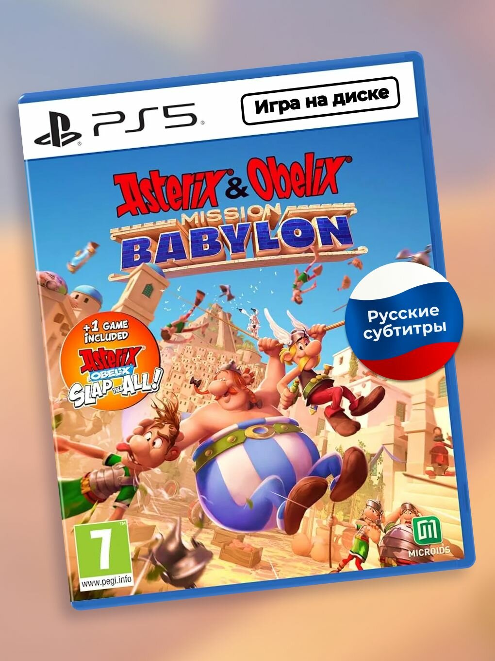 Asterix and Obelix Mission Babylon PS5 диск