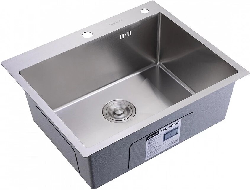 Кухонная мойка Splenka S702.6050.05 60x50 см, сатин