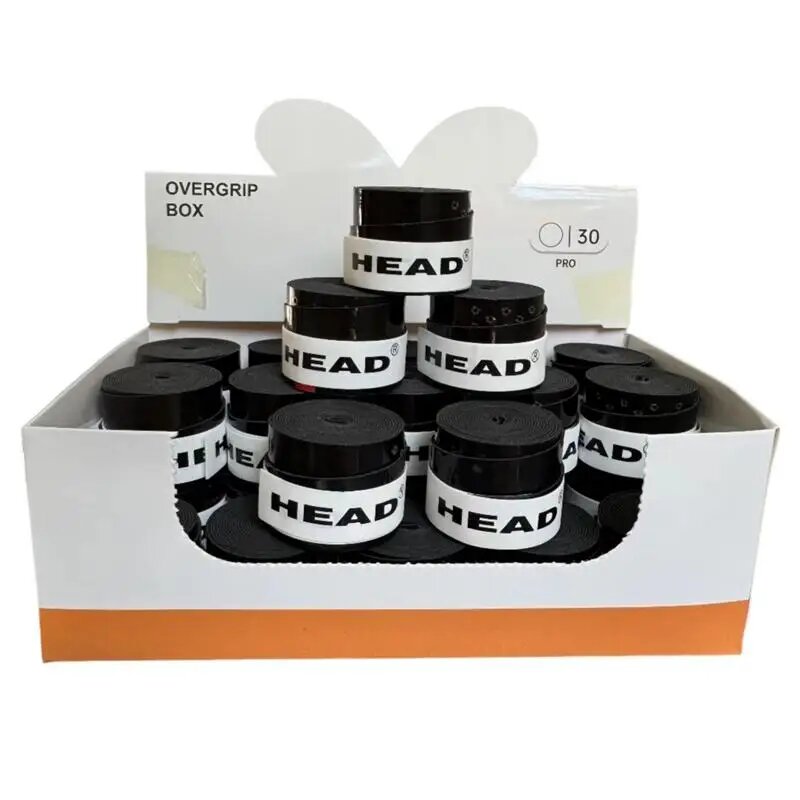 Обмотки для теннисных ракеток HEAD Black 30шт