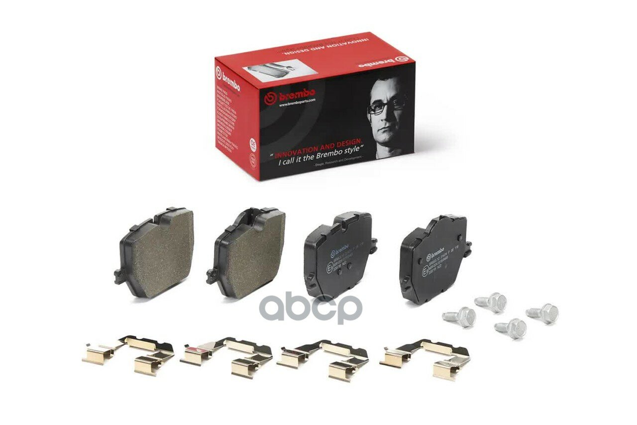 Комплект тормозных колодок, дисковый тормоз Brembo арт. P 06 116