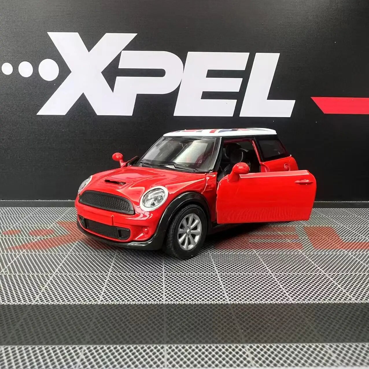 BMW Mini Cooper 1:36 металлическая модель автомобиля Blue