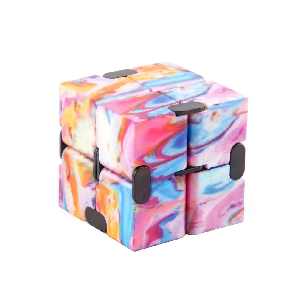 Головоломка Бесконечный Куб Антистресс / Infinity Fidget Cube (бирюзовый)