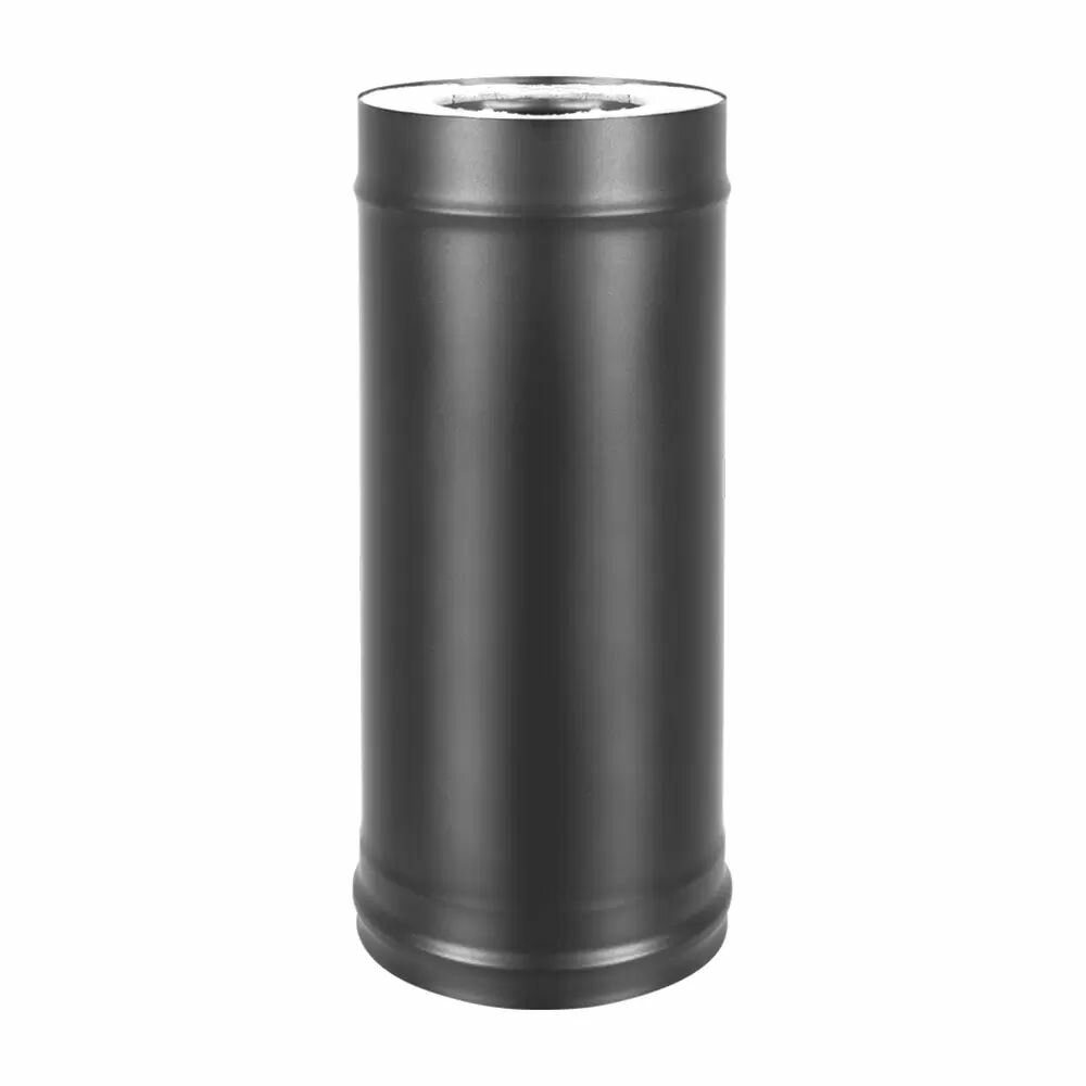 Везувий Сэндвич-труба KERABLACK (AISI 430 1,0мм/0,5мм) д.150х250мм, L-0,5м