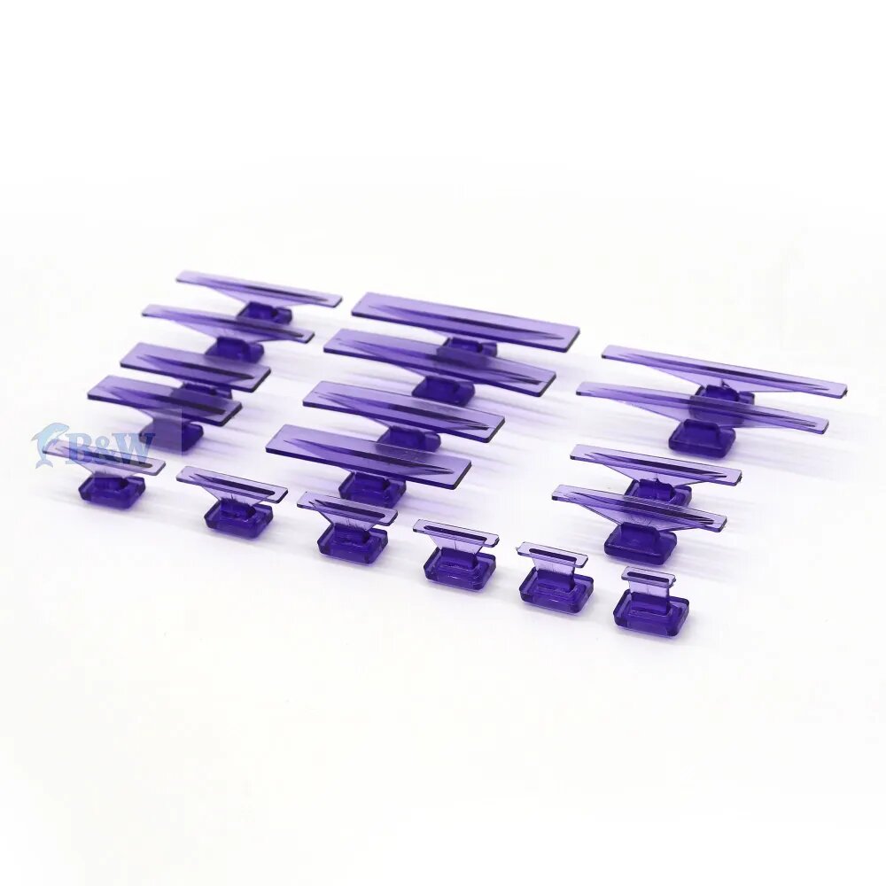 Клеевые адаптеры PDR / грибки MIDIAR Crease (все размеры) для кризовых вмятин, 18 шт.