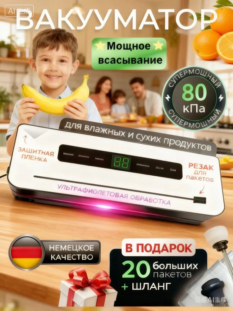 Вакуумный упаковщик