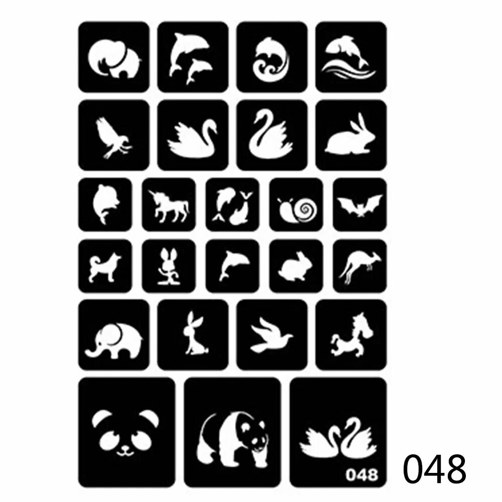 Трафарет для временной хны Татуировка: новый дизайн для тела и рук для девушек