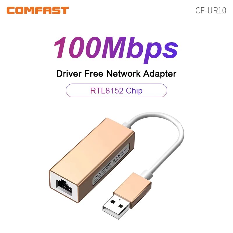 COMFAST USB 2.0 Ethernet сетевая карта — фото 1
