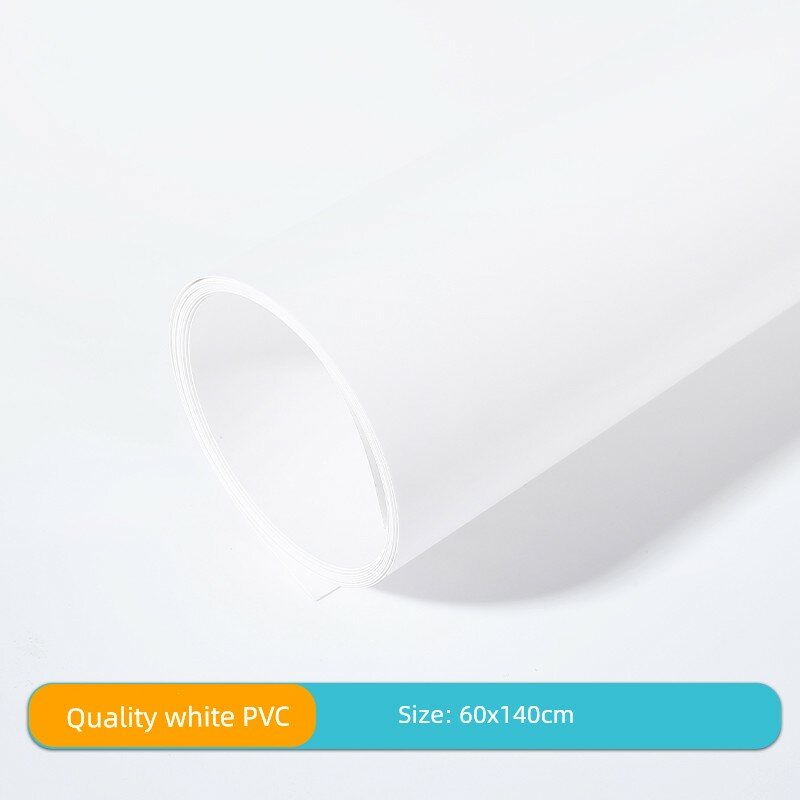 Качественный белый ПВХ фон для фотографии, 60x140 см, профессиональный непрозрачный фон для студийной съемки