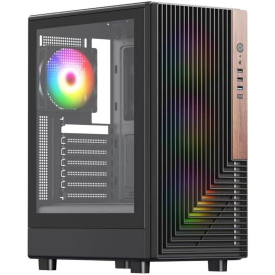 Корпус Acd Citadel 101 Wood, черный