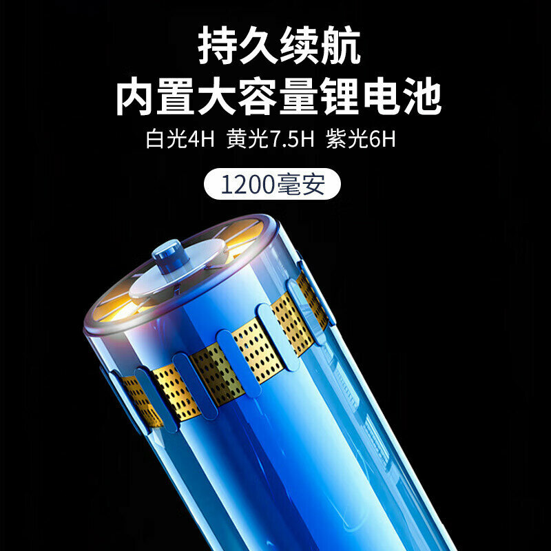 MOTIE 365 нм УФ-фиолетовый свет для идентификации ювелирных изделий, перезаряжаемый фонарик с алюминиевым корпусом для