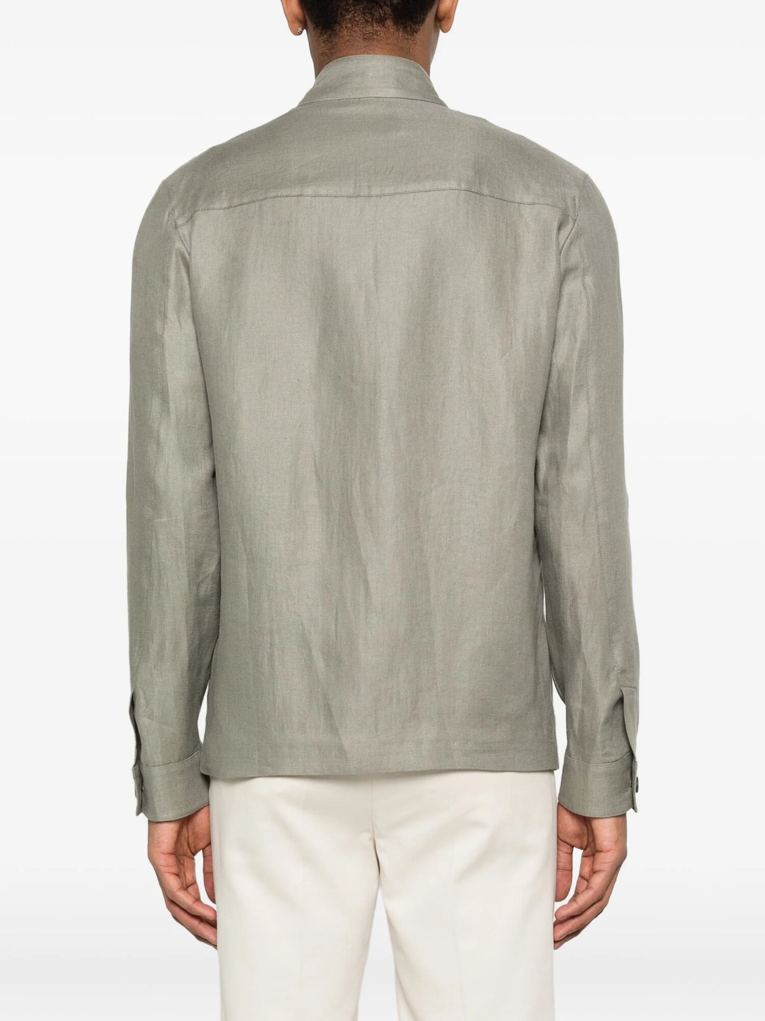Куртка Corneliani Button flap-pocket jacket, размер 52, grey — фото 1