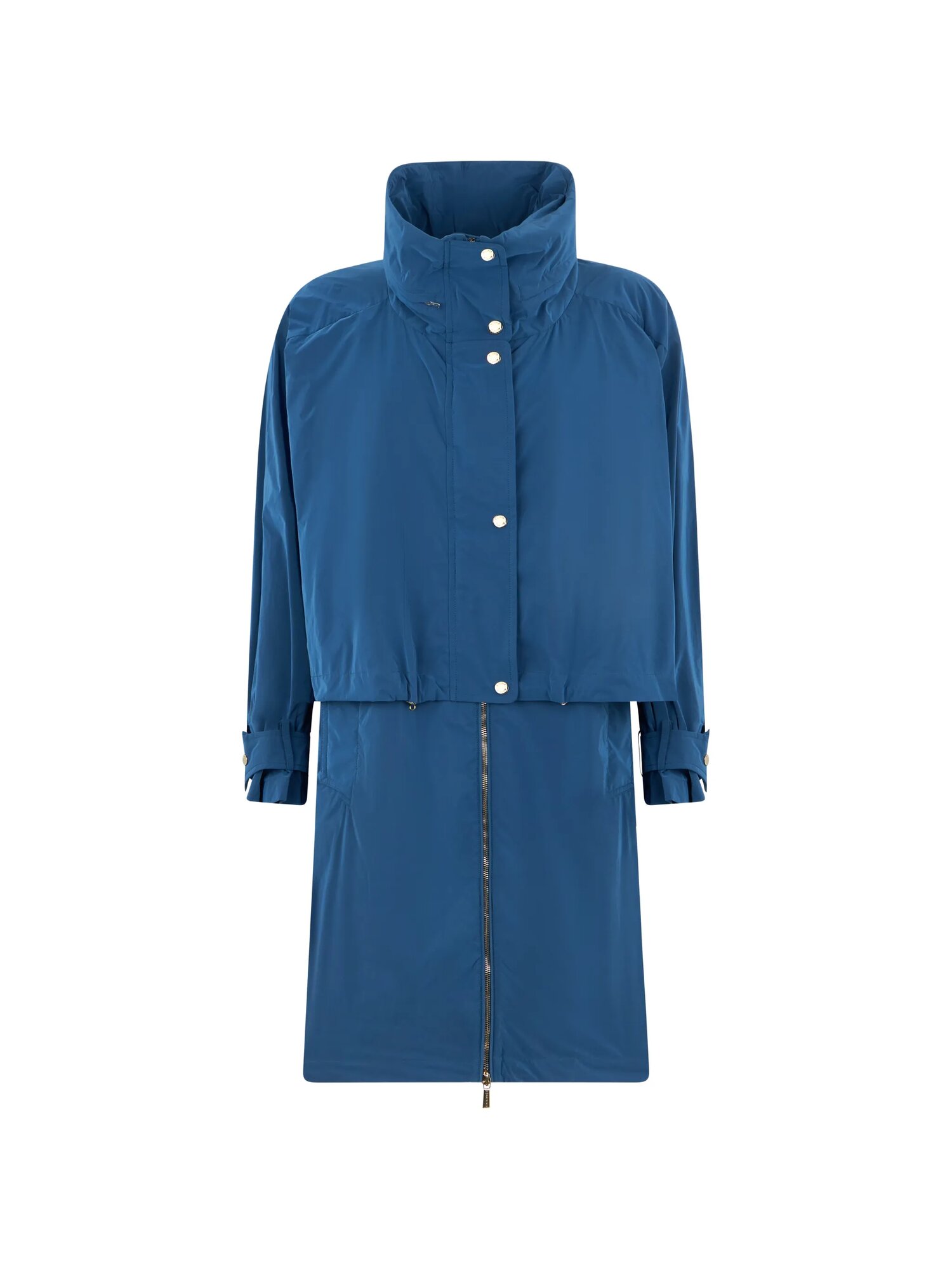 Пальто MooRER High-neck layered coat