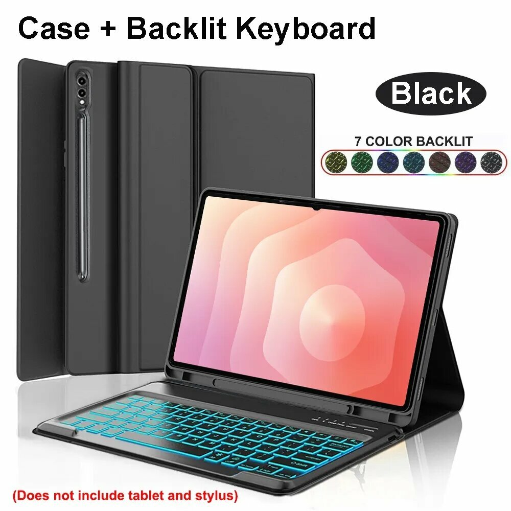 Чехол для Samsung Galaxy Tab S11 Ultra 14,6 дюймов, русская Bluetooth клавиатура чехол для S11 Ultra 14,6 дюймов SM-X930