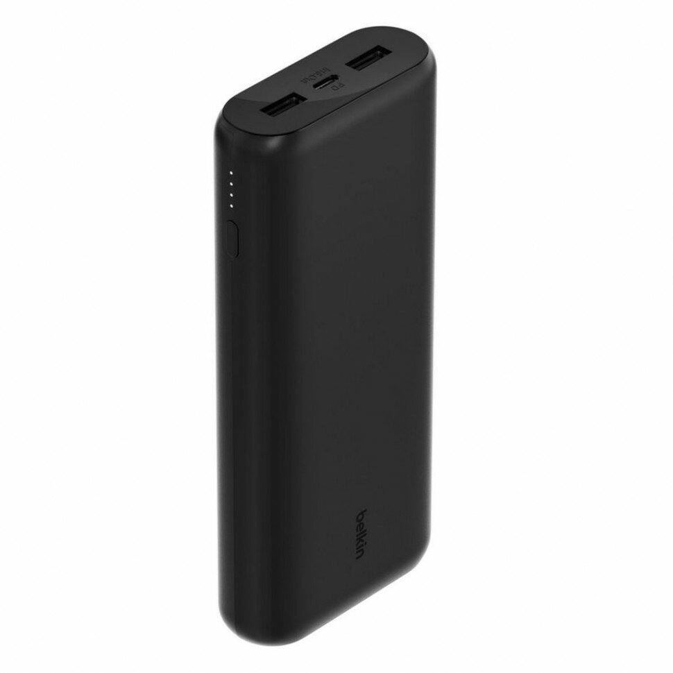 Внешний аккумулятор Belkin 3-Port Compact Power Bank 20000mAh (BPB014btBK) Black