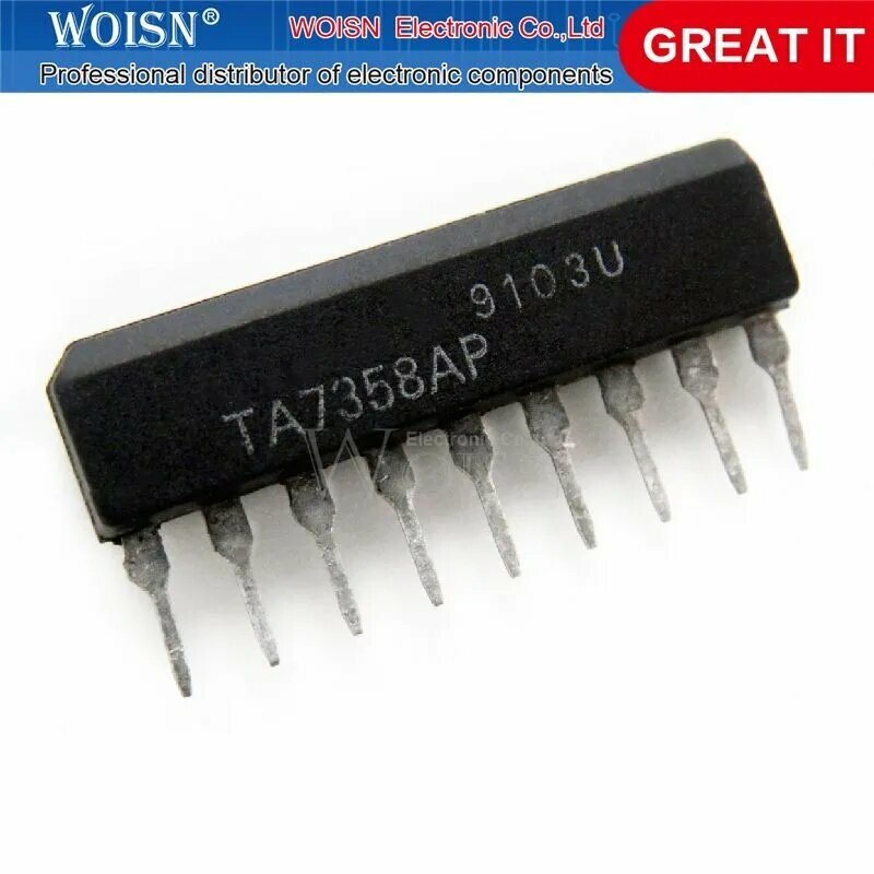 10шт./лот TA7358AP TA7358 SIP-9 Интегральная схема
