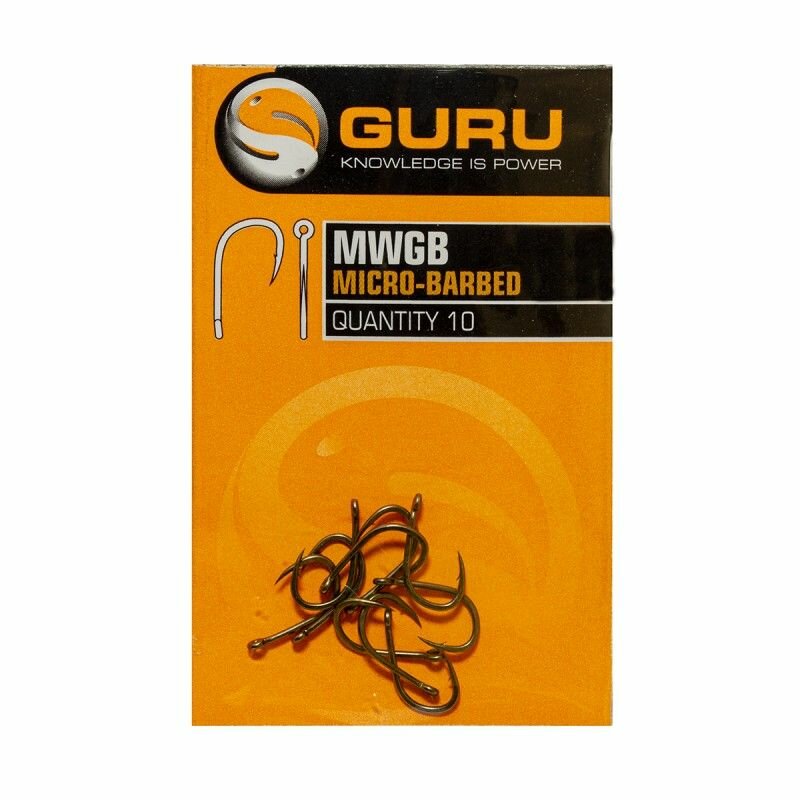 GURU Крючок MWG Barbed №16 с микробородкой