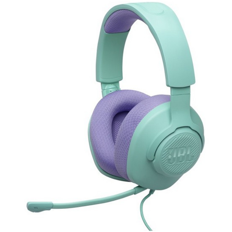 Проводные игровые наушники JBL Quantum 100M2 (JBLQTUM100M2CYN) Cyan