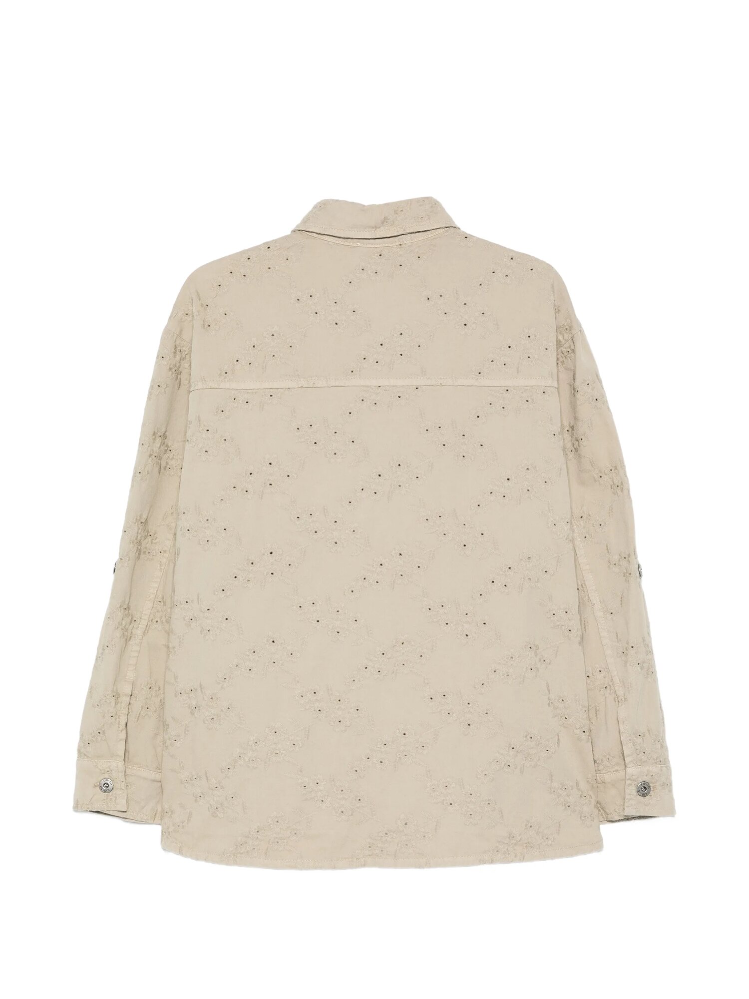Куртка LIU JO Pockets eyelet cotton jacket, размер 40, разноцветный — фото 1