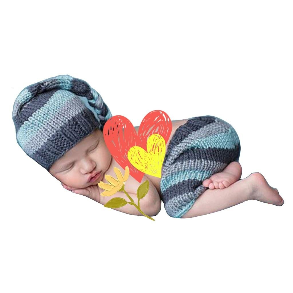 Комплект вязаных свитеров для новорожденных, S4 - от 0 до 2 месяцев