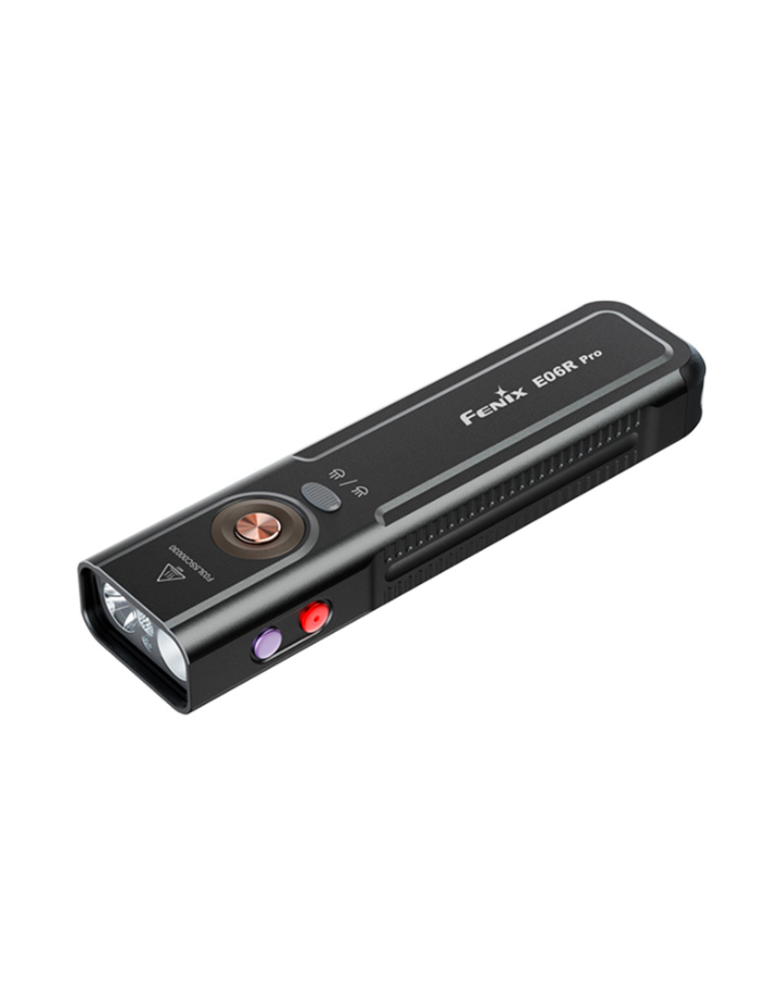 Фонарь Fenix E06R Pro многофункциональный черный 1600 люмен