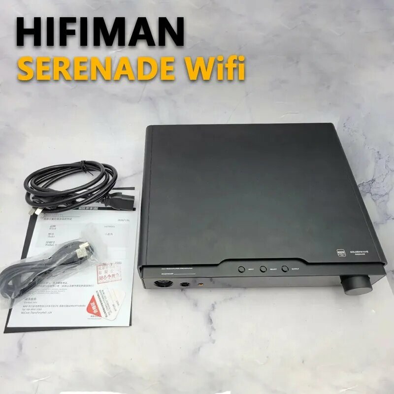 Настольный Сбалансированный Усилитель Для Наушников HIFIMAN Serenade WIFI, Аудиодекодер USB DAC, Black