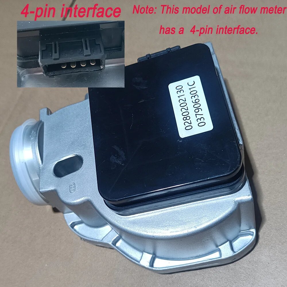 Датчик расхода воздуха MAF для Audi PASSAT A6 C4 B4 GTI 2,0 80 Estate VW GOLF 3 вариант для VOLVO 0280202130 037906301C