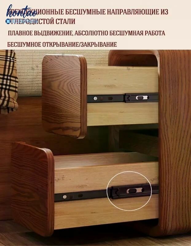 Эксклюзивная тумба с двумя ящиками, 25х40х47 см