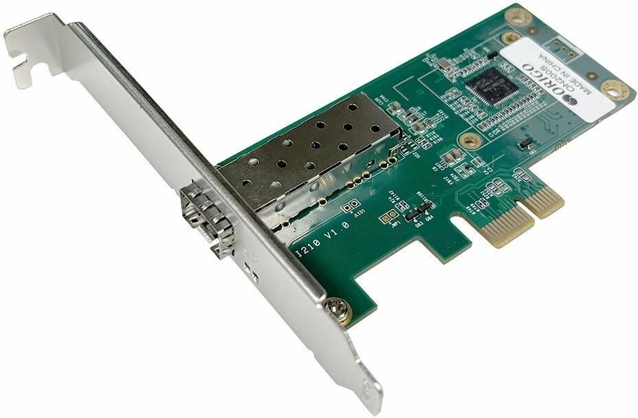 Сетевой адаптер ORIGO Gigabit Ethernet, PCI Eхpress, корпус пластиковый (ON200S/A1A)