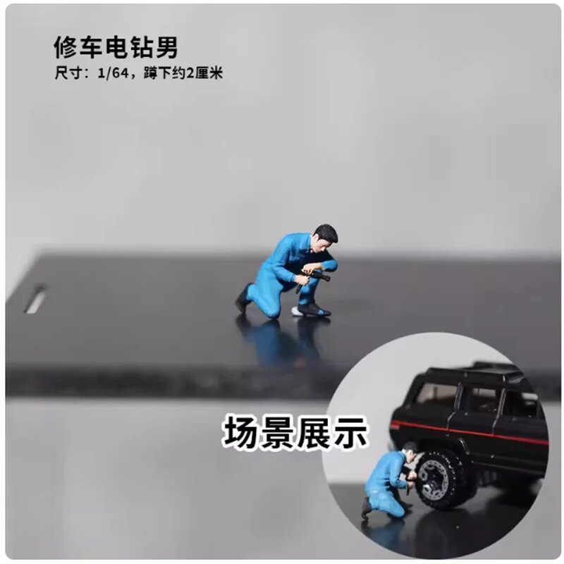 Фигурки MAK 1/64 Миниатюры Beauties Salesperson Черный, Model O