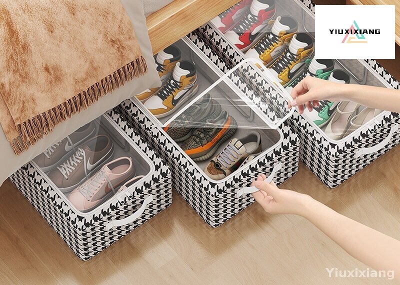 Эксклюзивный комплект из 2 органайзеров для обуви с молнией Комфорт 60х30х16 см