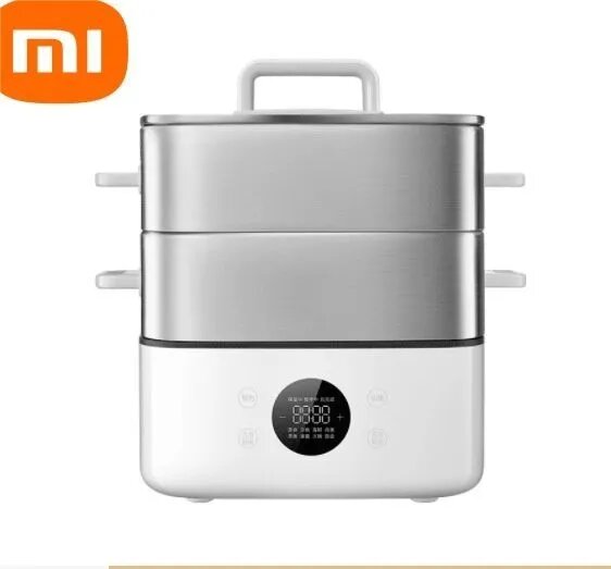 Пароварка электрическая multifunctional electric steamer S1 13L Xiaomi, 2 яруса, 13л