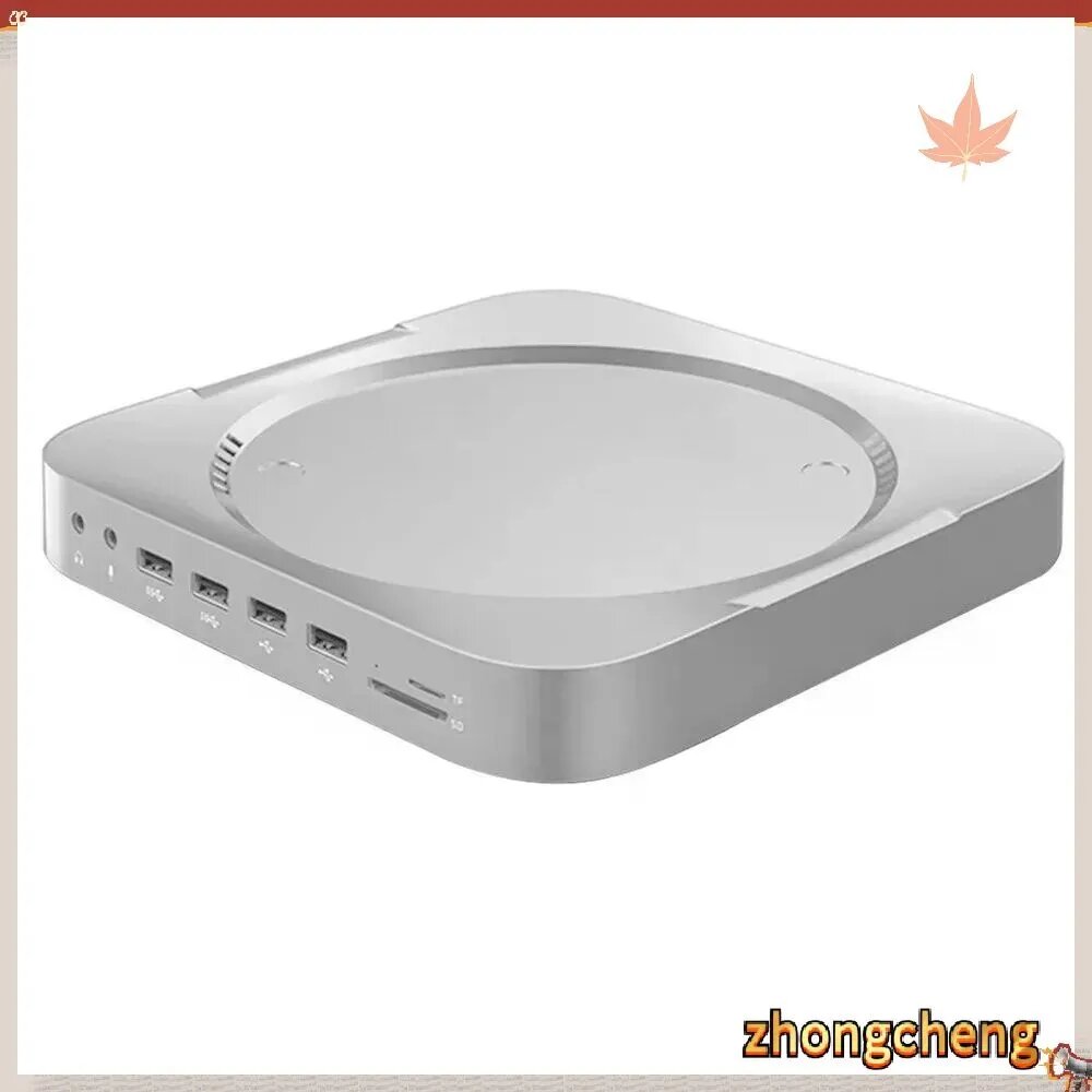 USB-концентратор Type-C Hub с жестким диском для Mac Mini, черно-серый