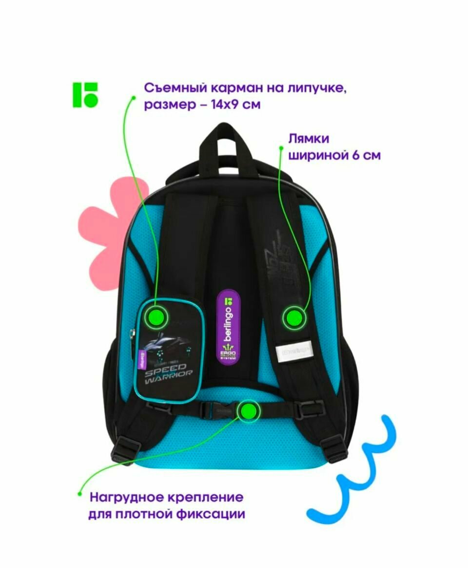 Ранец Berlingo Nova "Best player" — фото 1