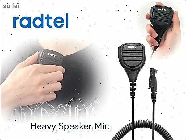 Громкоговорящая гарнитура Radtel RT-950 / RT-950 PRO с усиленным корпусом для портативных раций