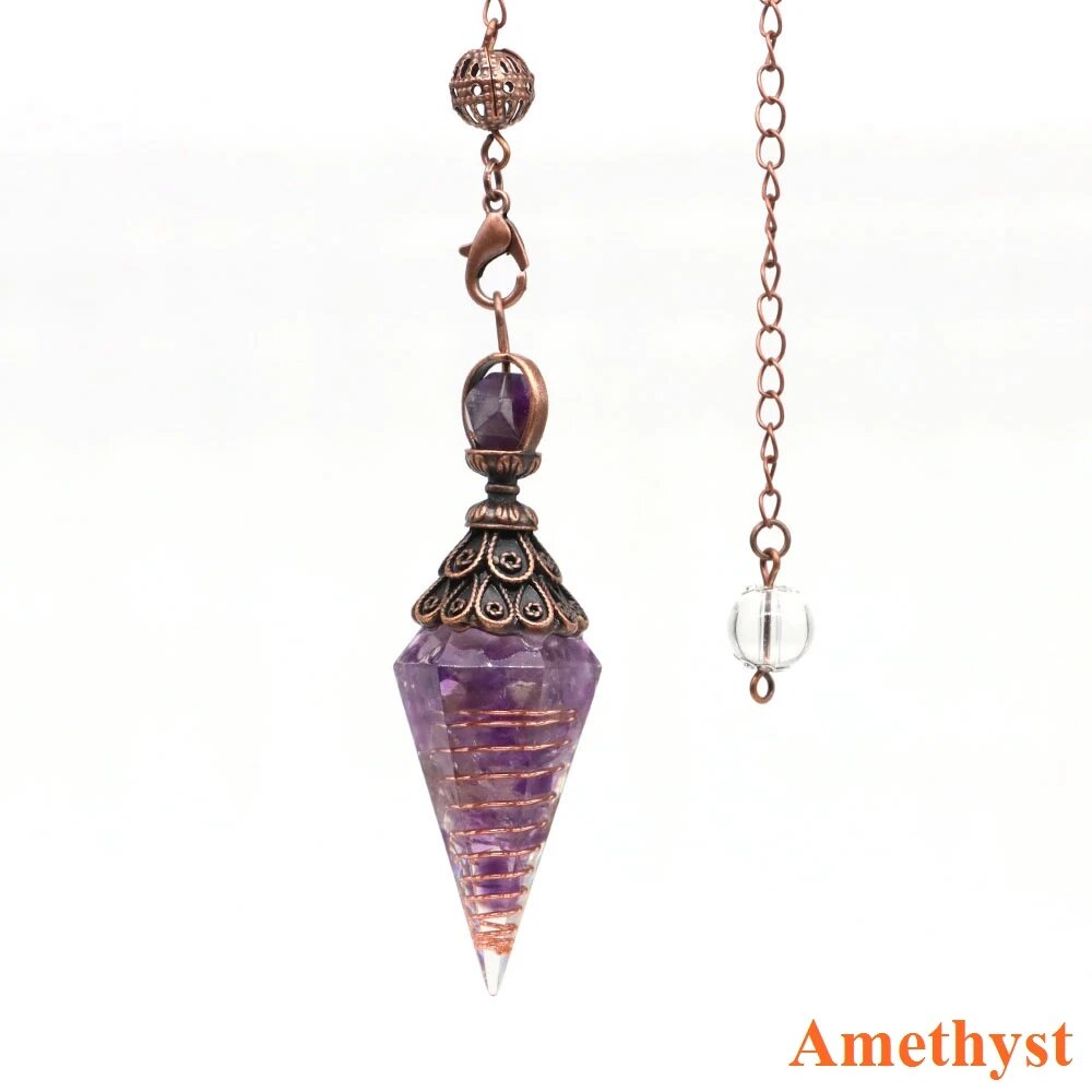 Маятник Amethyst фиолетовый
