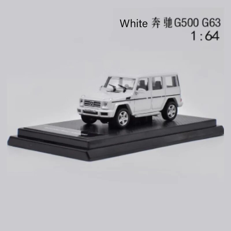 Welly Белый Mercedes-Benz G500 G63 1:64