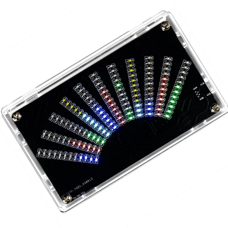 Комплект из 1 светодиодного дисплея Music Spectrum Rhythm Light С регулируемой чувствительностью И настраиваемыми параметрами Для визуализации звука