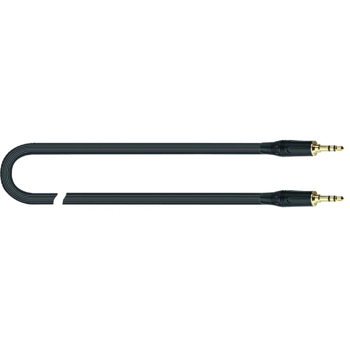 Компонентный кабель серии Just, 3 м, металлические разъёмы 2 x Mini Jack Male Stereo (3,5 mm) - QUIK LOK JUST J35J35 3