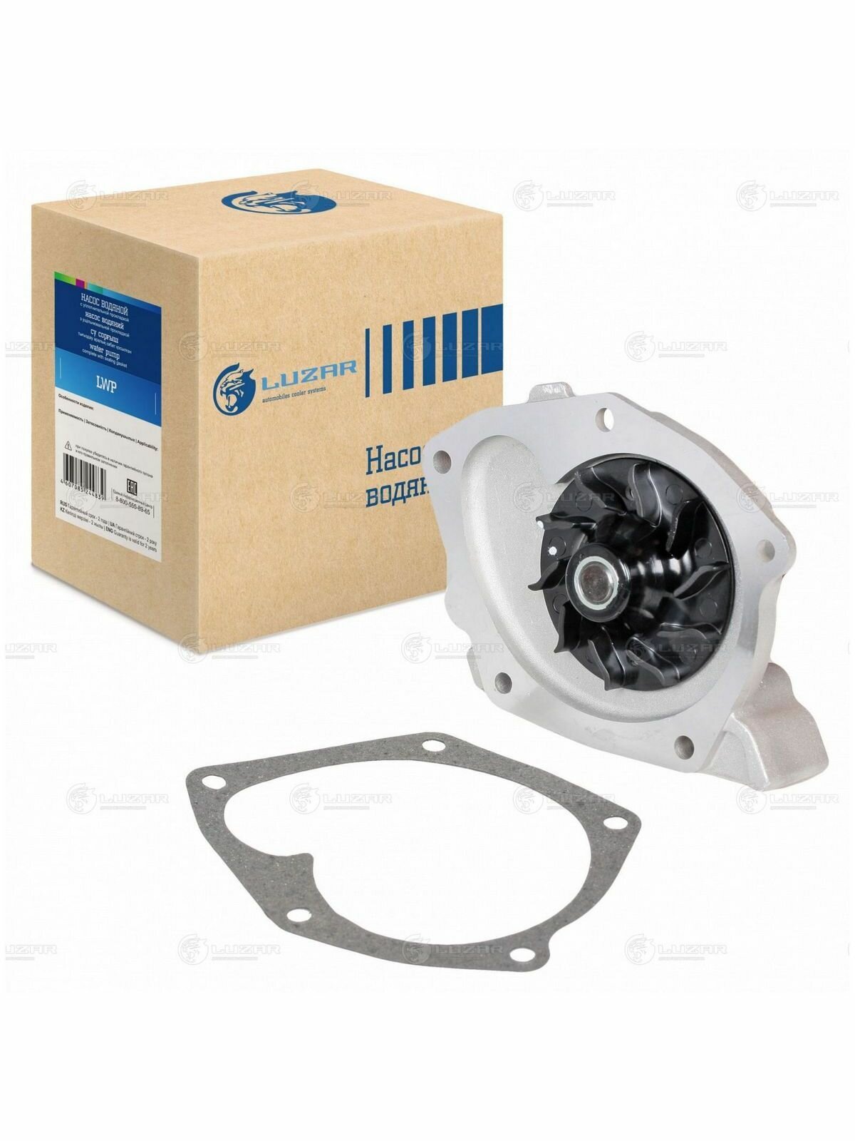 Насос водяной LUZAR LWP0982 для а/м RENAULT Megane, OPEL Vivaro / Опель Виваро, Рено Меган