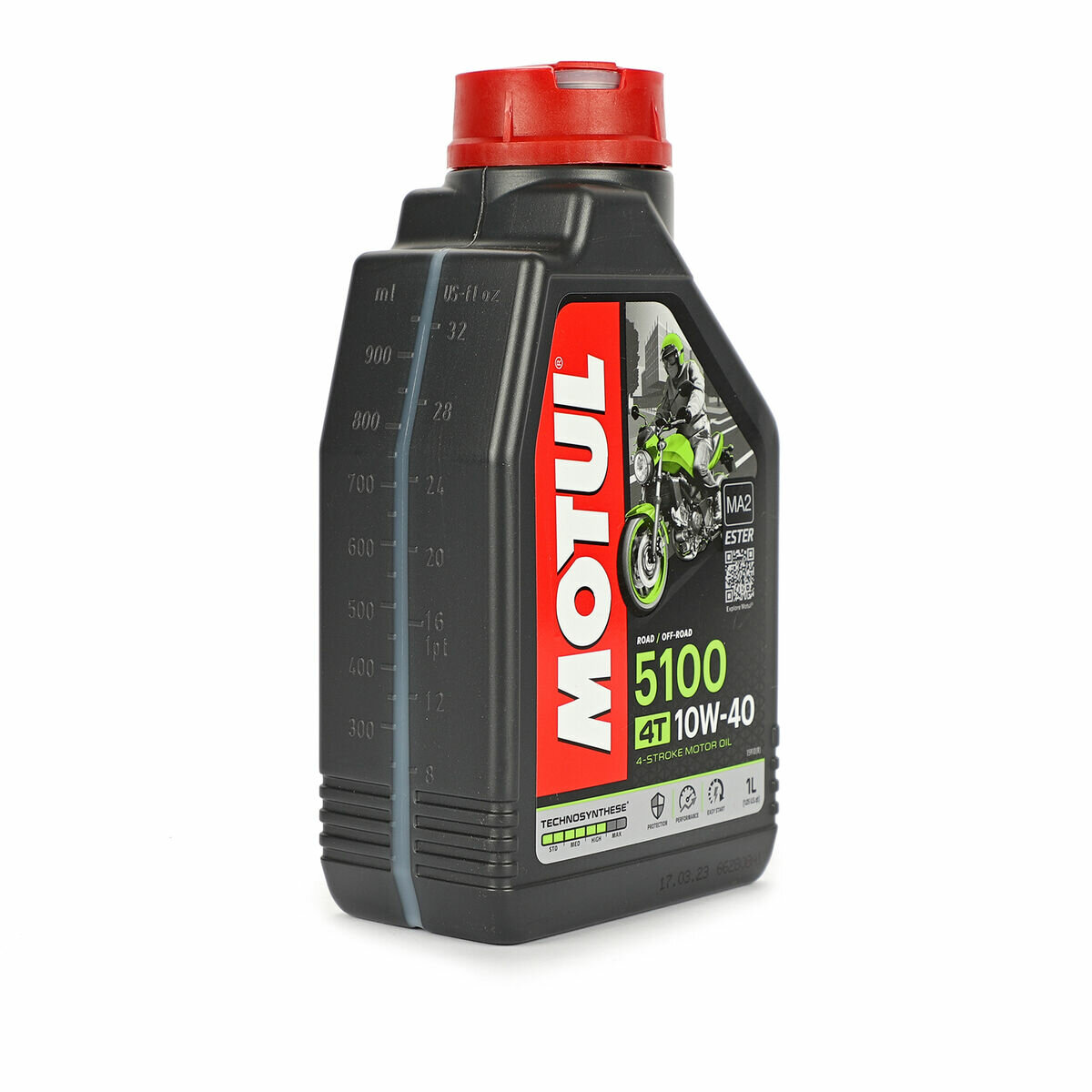 Масло Моторное Motul 5100 Ester 4T 10W-40 1Л.(Motul 104066)