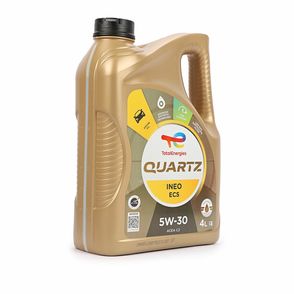 Масло Моторное Total Quartz Ineo Ecs 5W-30 4Л.(Total 213685)