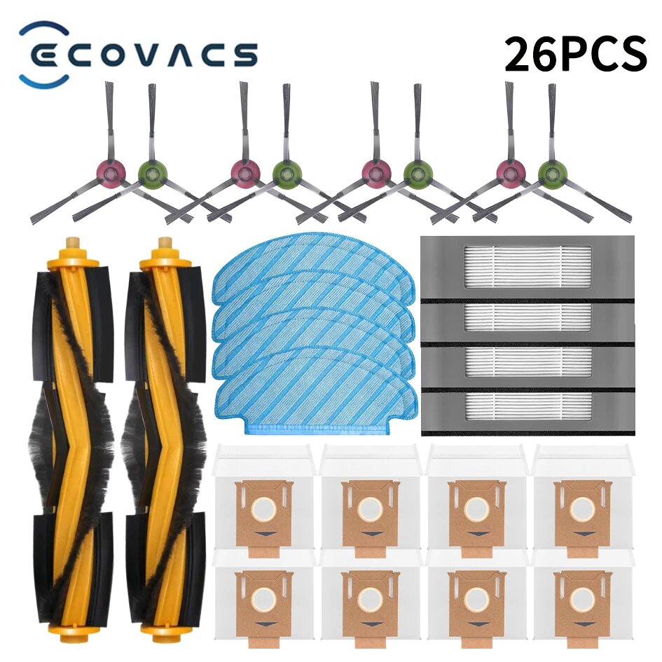 Аксессуары для роботов-пылесосов Ecovacs Deebot Красный