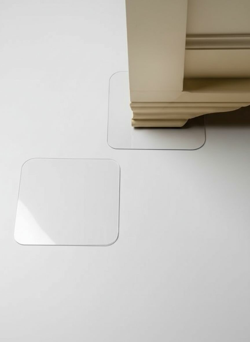 Защитные накладки протекторы под ножки мебели пвх 15x15 1001 Накладка на стол