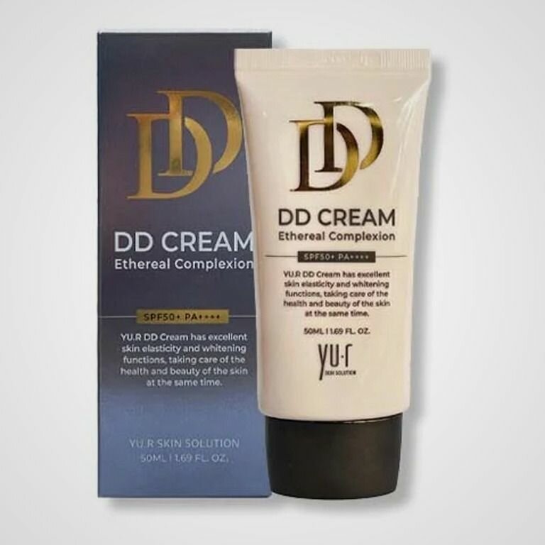 Yu.r DD Cream (Dark), SPF50+, PA++++ Крем для лица DD (dark) 50 мл