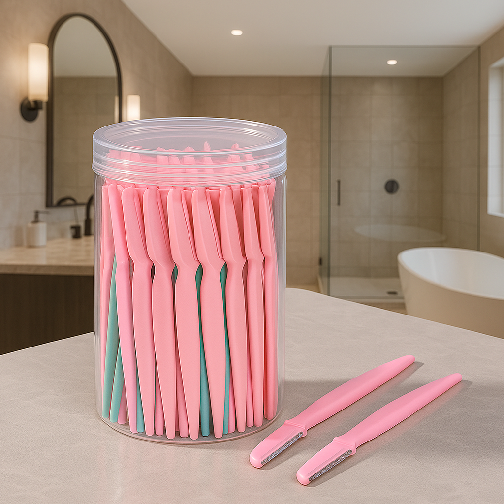 Триммеры профессиональные для волос и бровей, 12 шт