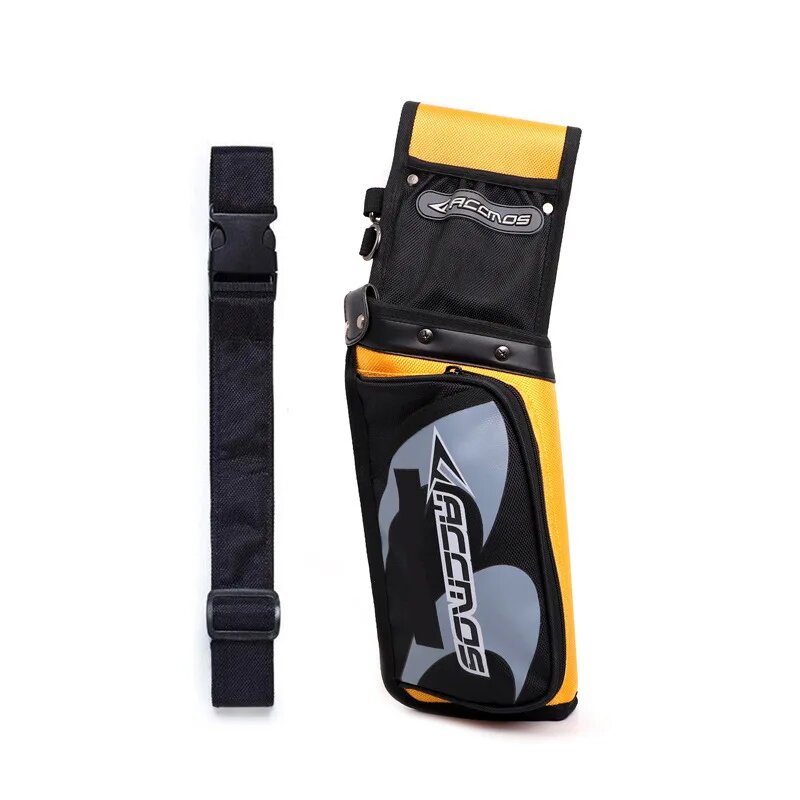 ACCMOS Портативный колчан для лука, черный yellow 1