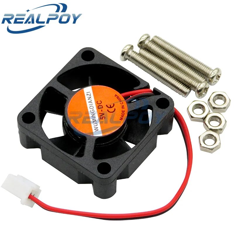 REALPOY Вентилятор 5V DC для Raspberry Pi