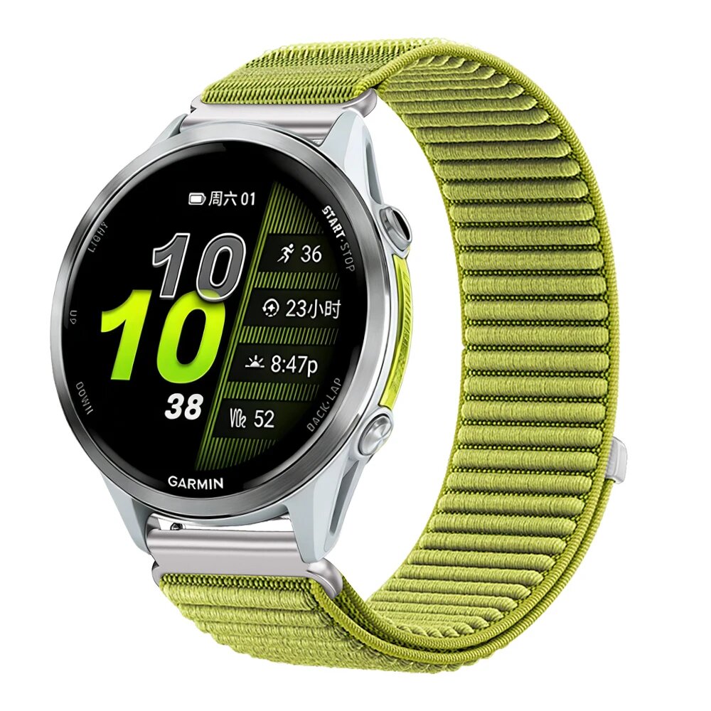 Ремешок для Garmin зеленый 22мм