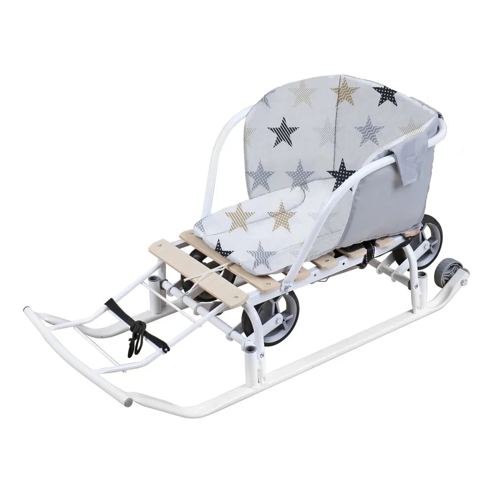 Универсальный матрац-сиденье для санок с цветной звездочкой, мягкий и комфортный аксессуар для малыша