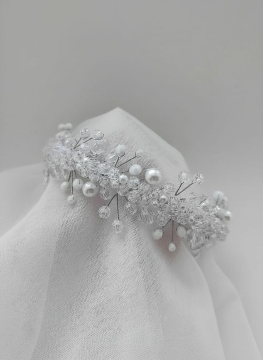 Ободок для волос свадебный Диадема Katya Sho Accessories